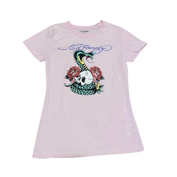 Ed Hardy | Tops | Ed Hardy Tee | Poshmark